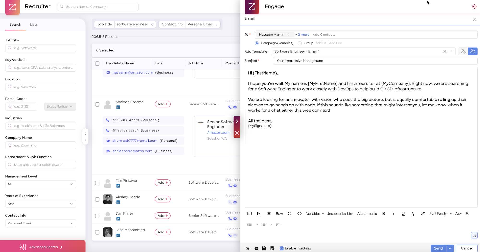 Zoominfo | PCRecruiter Partnership