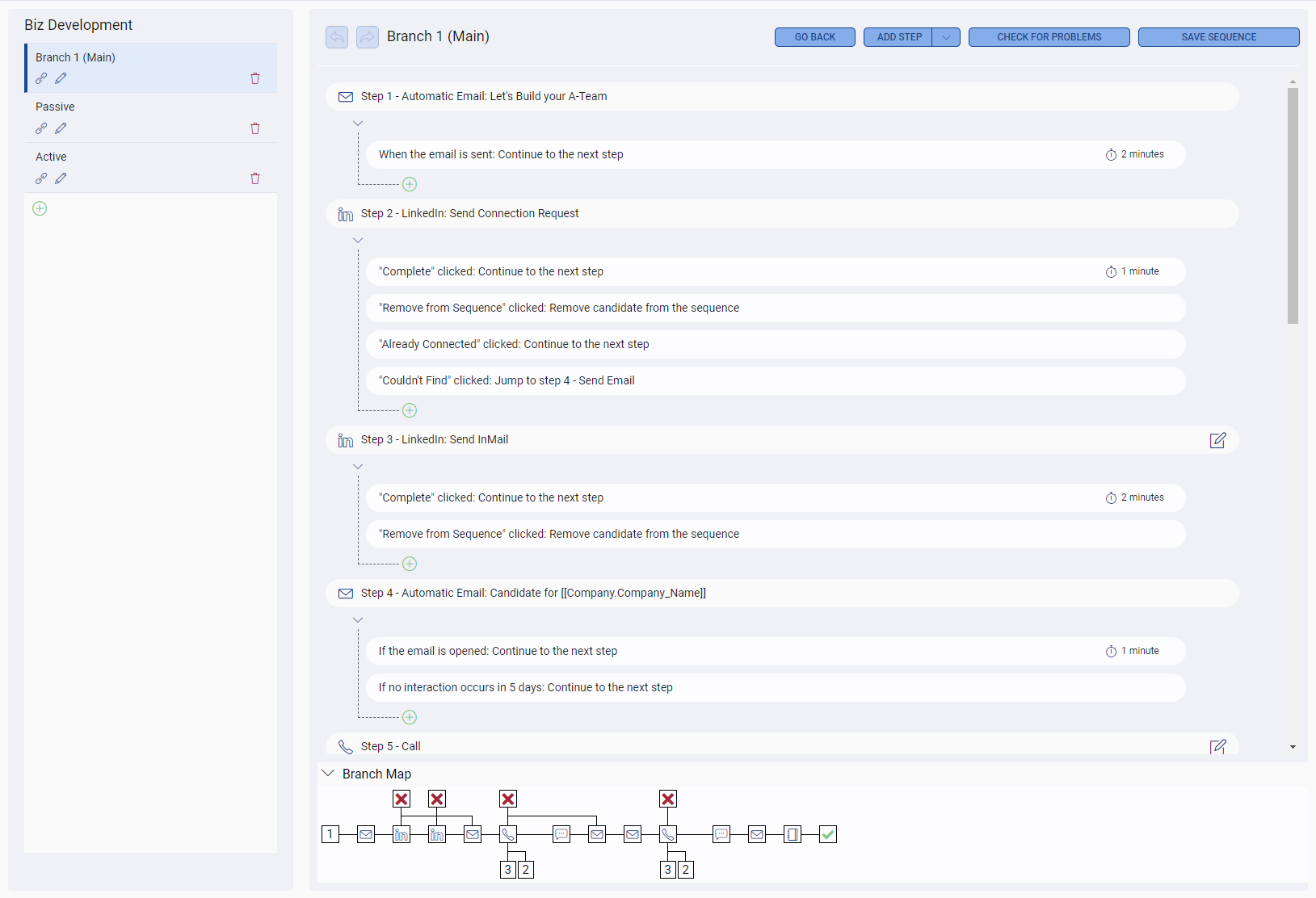 Recruitment Automation with Sequencing - PCRecruiter