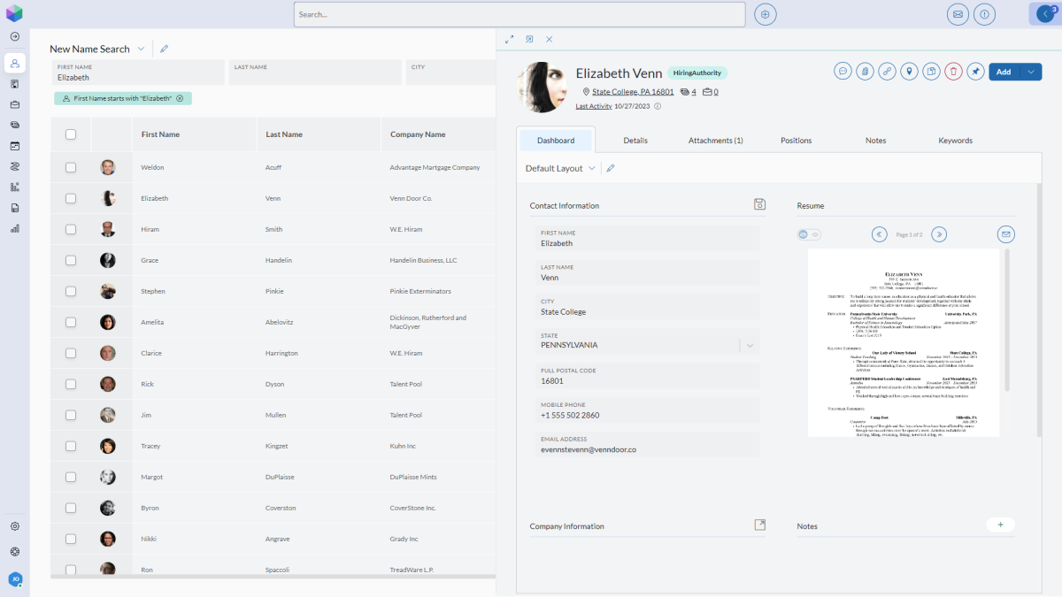 PCRecruiter AI Suite - PCRecruiter