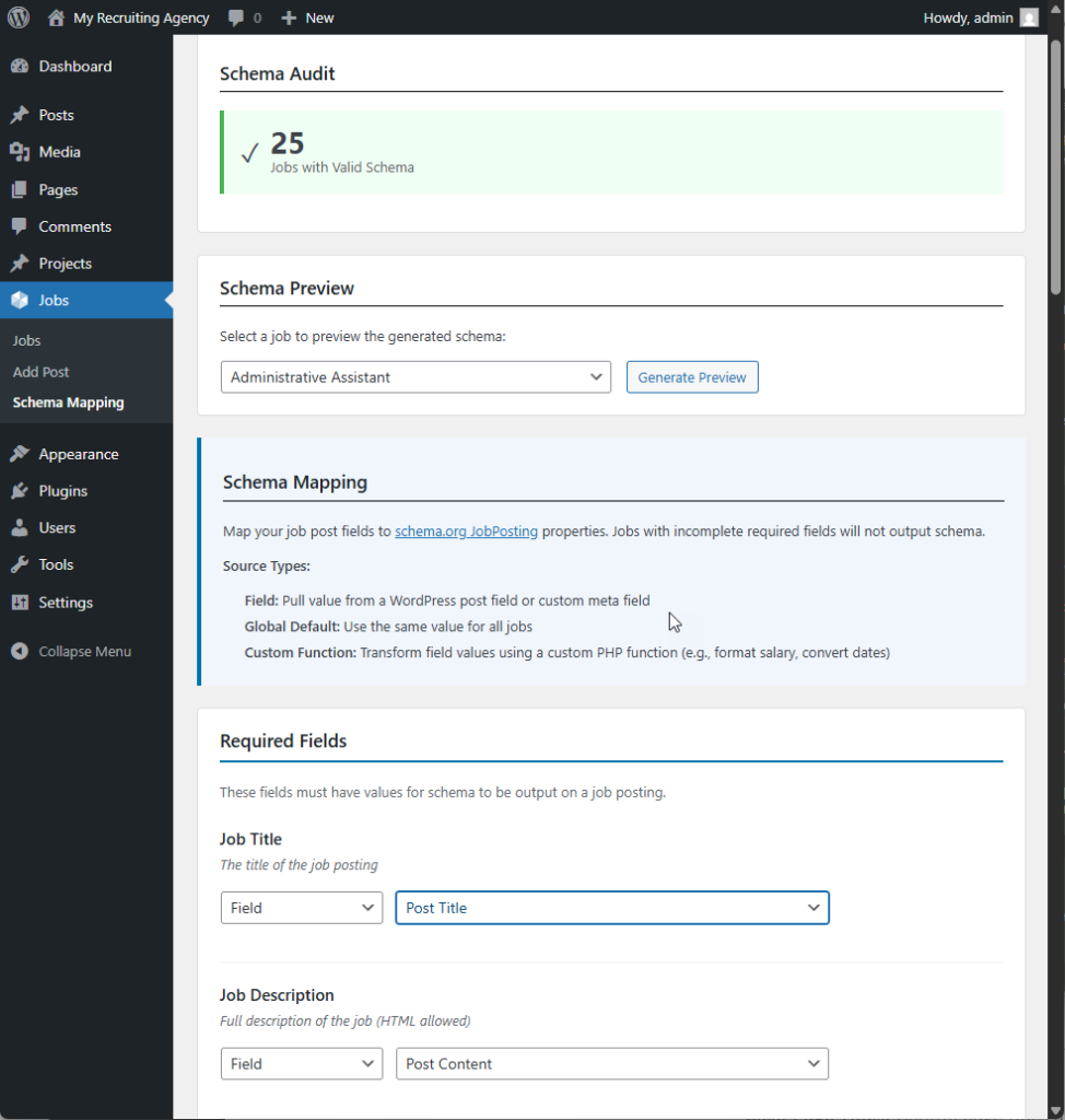PCRecruiter WordPress Plugin 2.0 - PCRecruiter